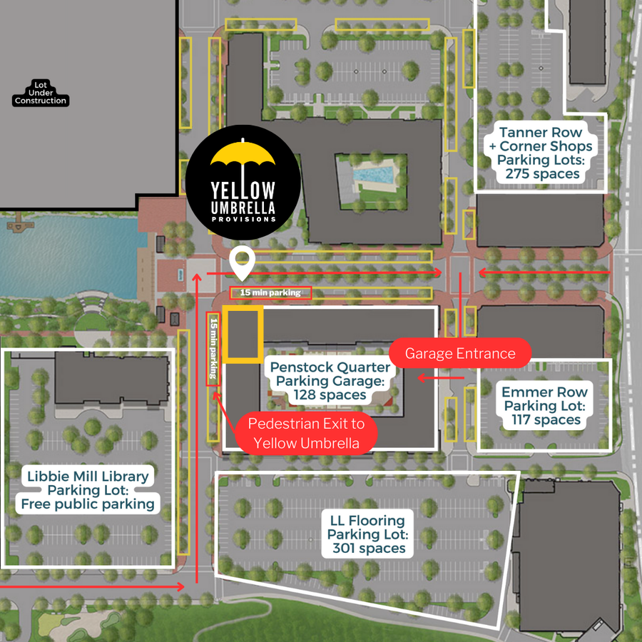 Libbie Mill Location – Yellow Umbrella RVA